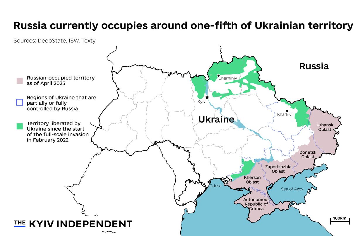 What to know about the 5 ‘key territories’ at the heart of Ukraine peace talks