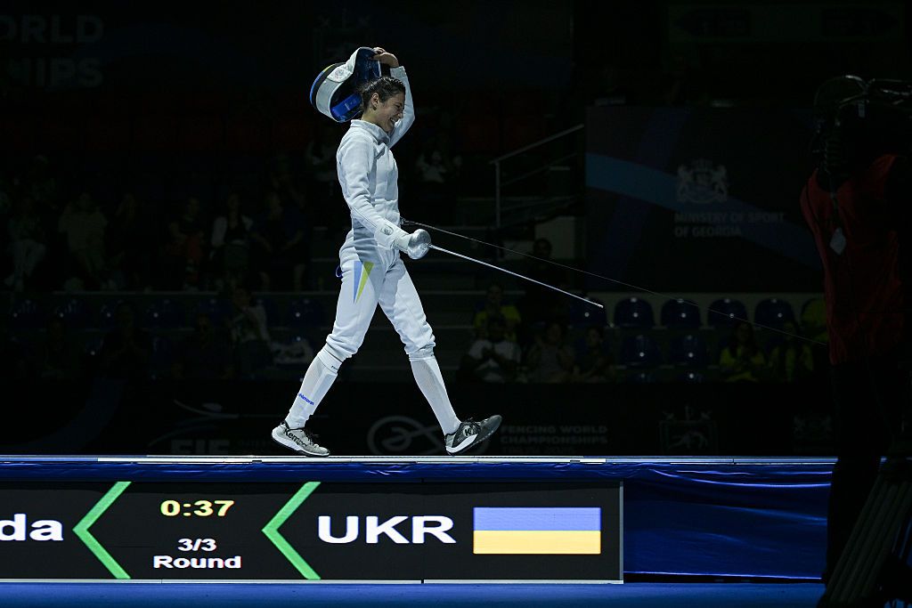 Ukrainian fencer Vlada Kharkova wins gold in 2025 World Championship